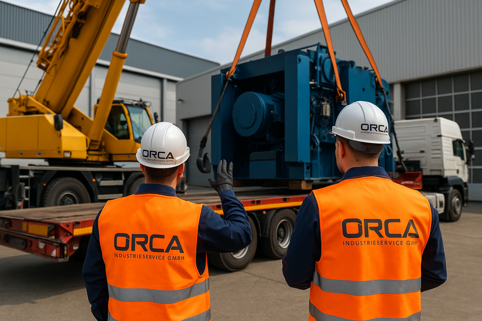 Efficient solutions for plant relocations - Orca Industrieservice GmbH